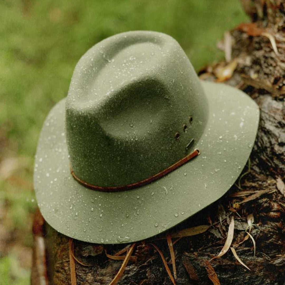 Brixton WESLEY Weather Guard Packable Fedora | Hahndorf Leathersmith
