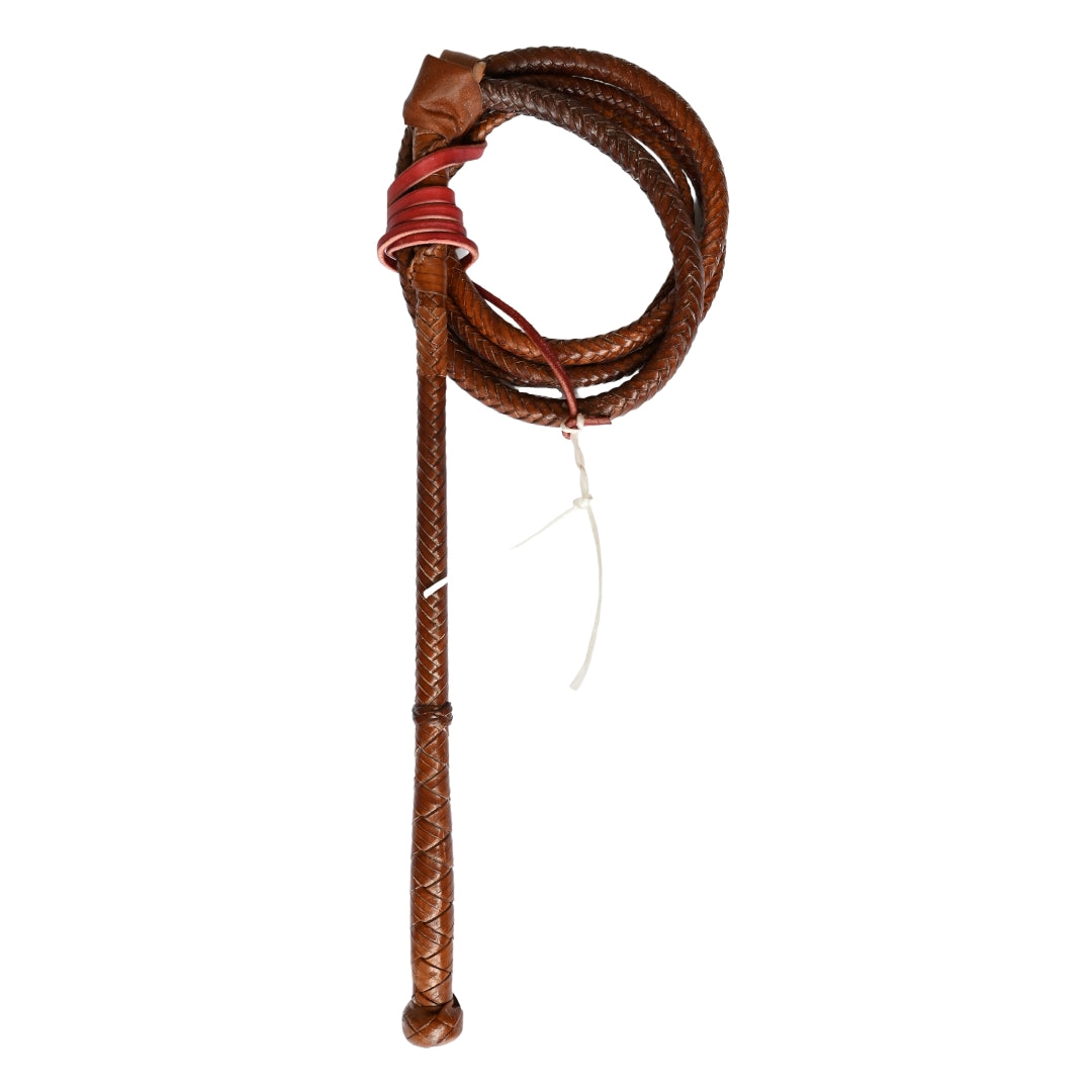7ft Kangaroo Hide Stock Whips | Hahndorf Leathersmith