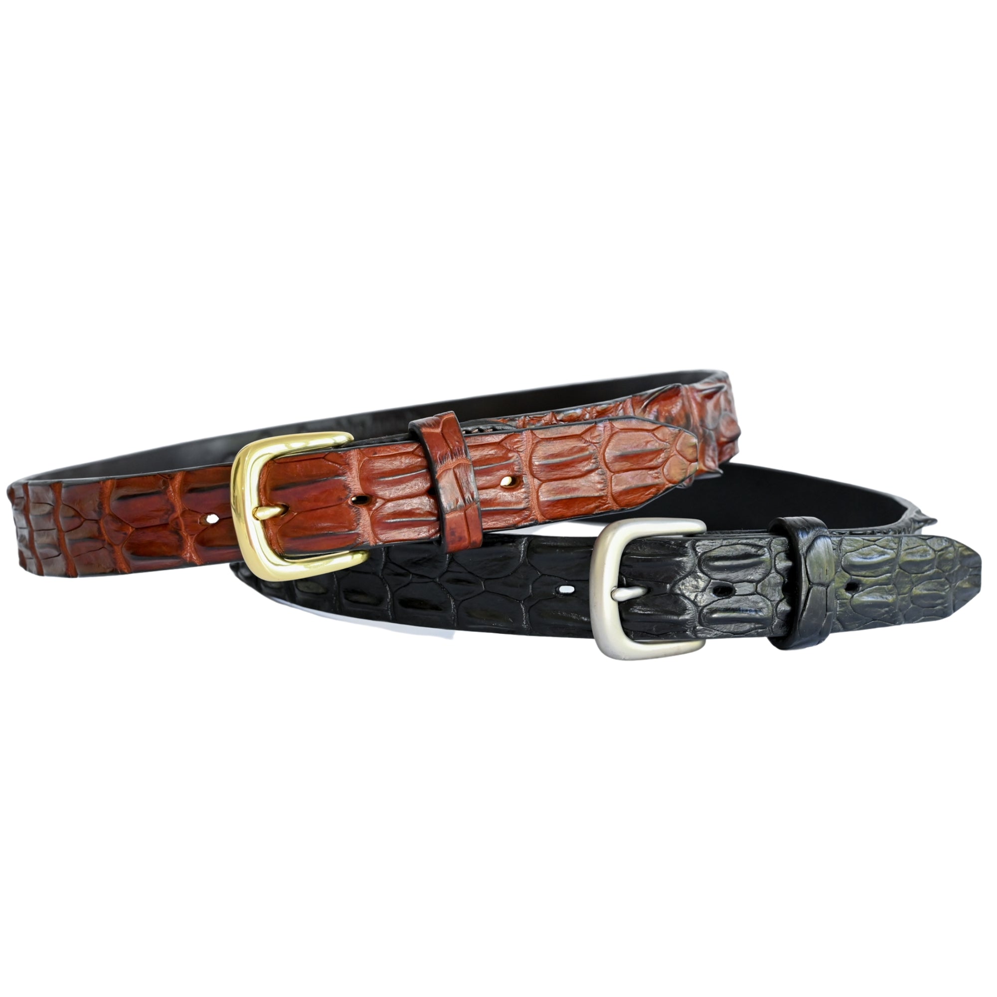 Crocodile Hornback Belt | Hahndorf Leathersmith