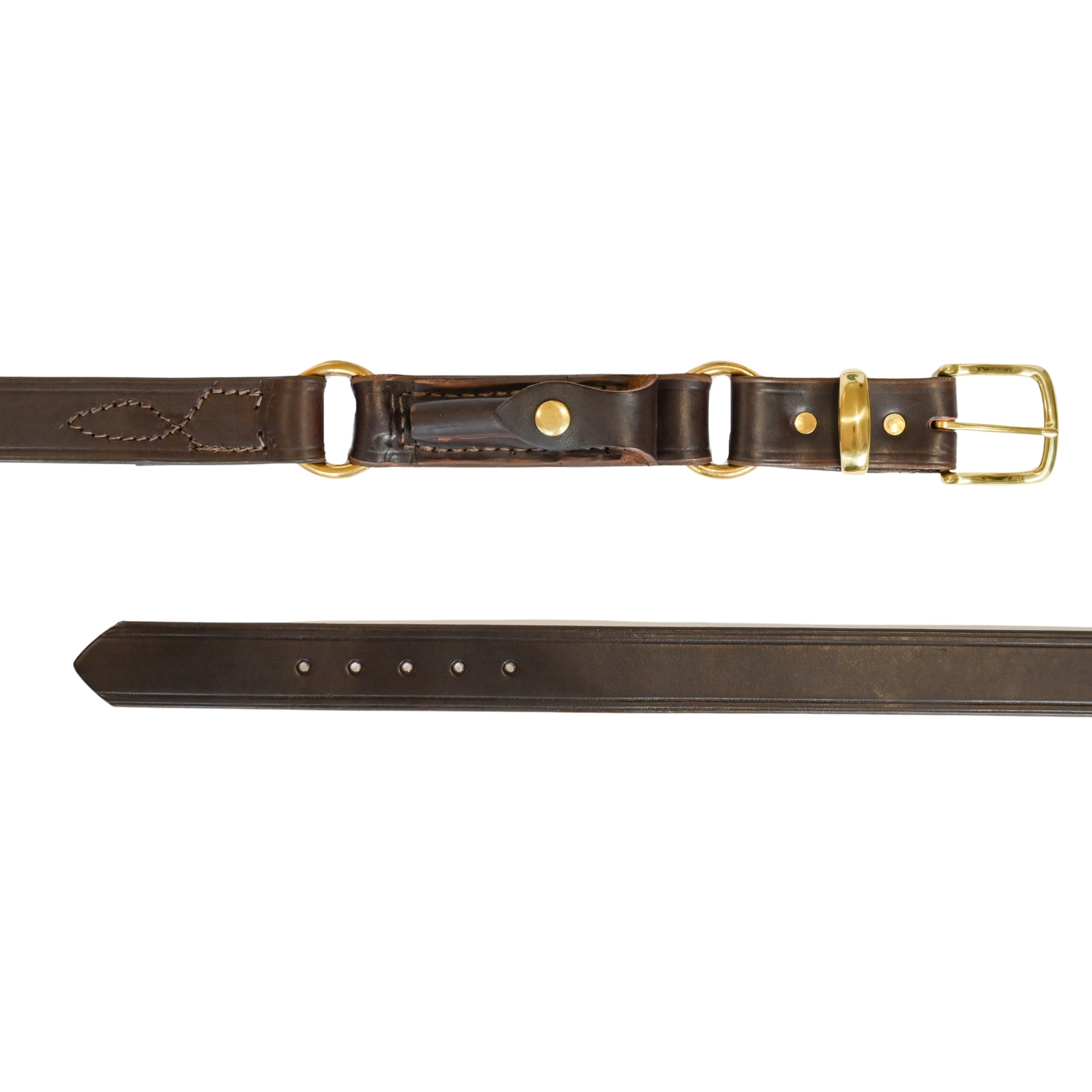 Hobble Belt with Knife Sheath | Hahndorf Leathersmith