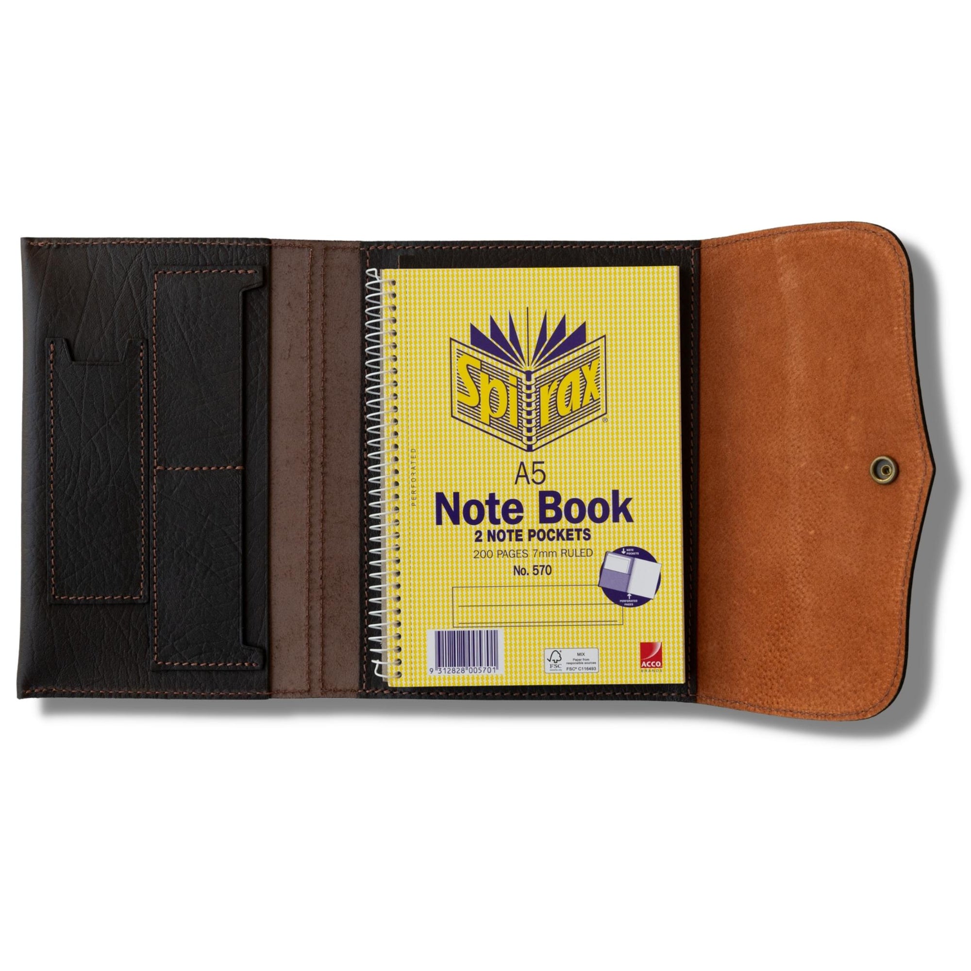A5 Leather Book Keeper | Hahndorf Leathersmith