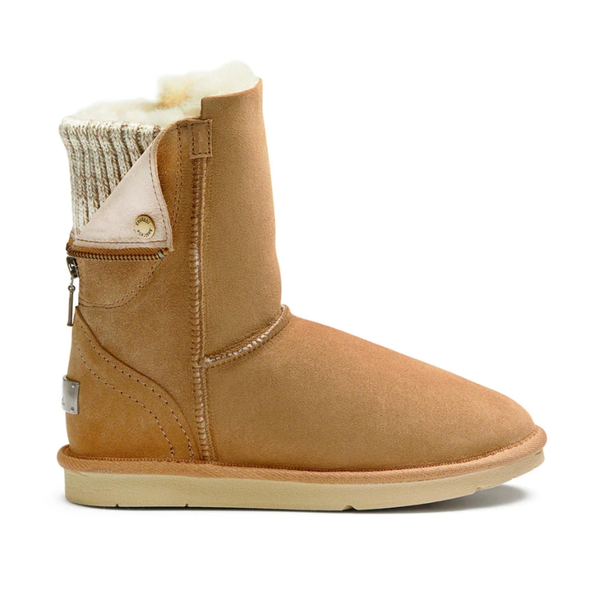 Jumbo Uggs - Moto Zipper Ugg Boot | Hahndorf Leathersmith